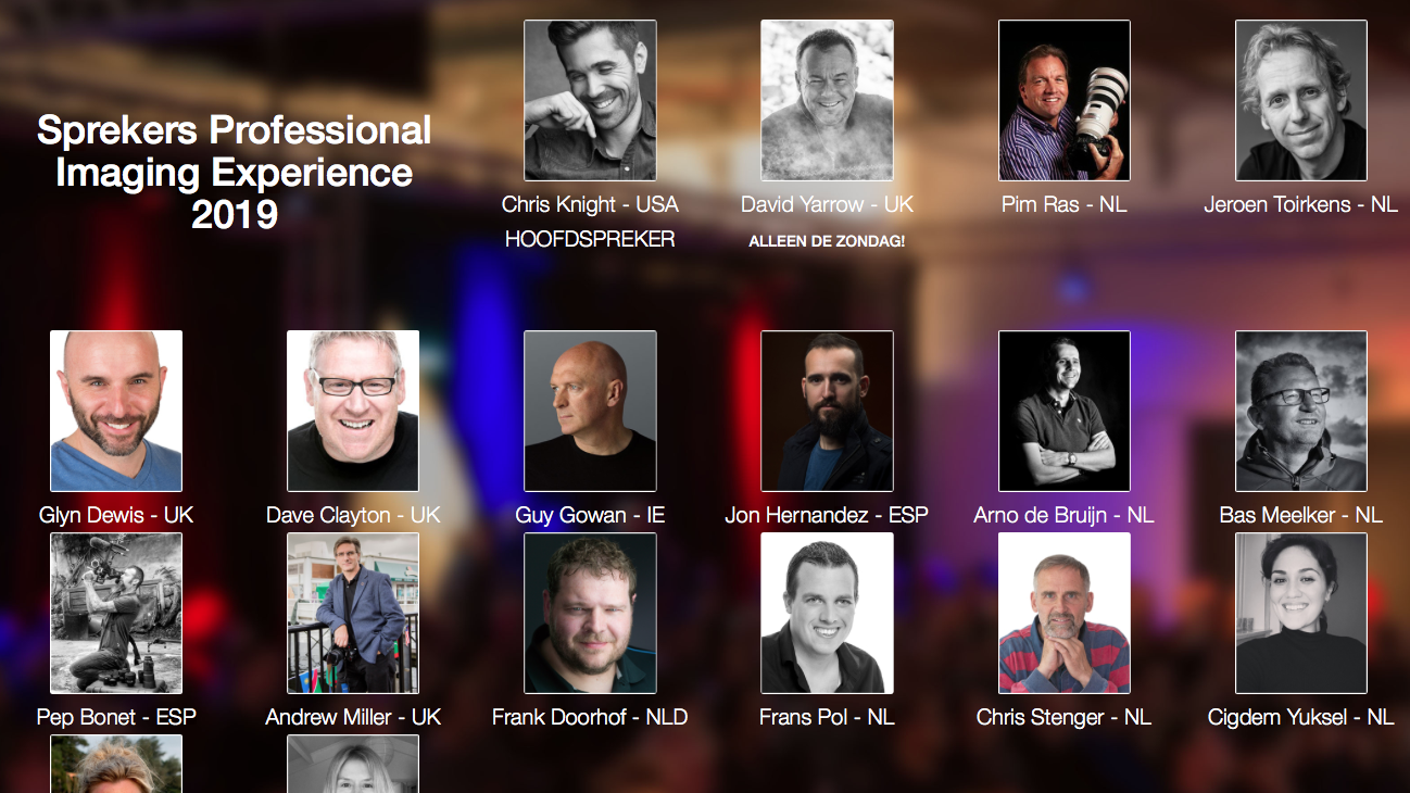 Professional Imaging EXPERIENCE 23 - 25/03 - www.guygowan.com